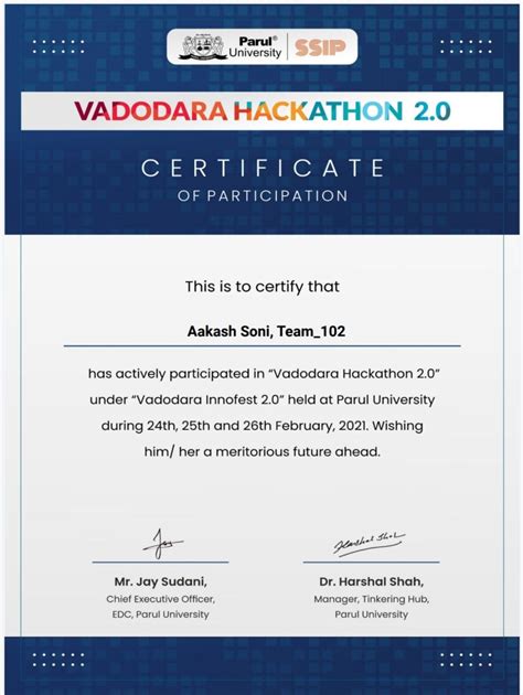 Aakash Soni On Linkedin Vadodarahackathon Ssip Environment