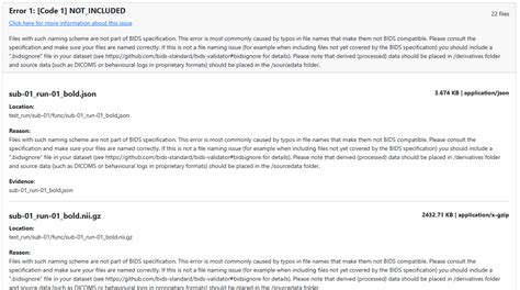 can t understand what s wrong with my bids config file bids neurostars
