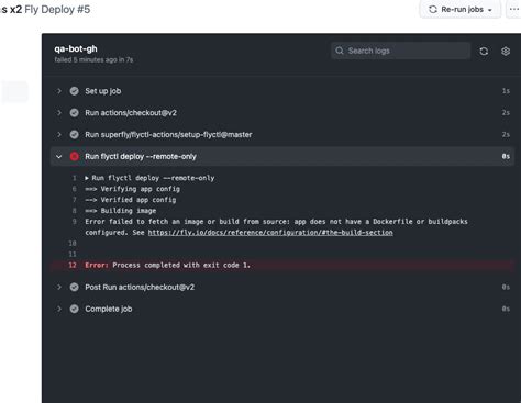 Error Failed To Fetch An Image Or Build From Source Docker Is