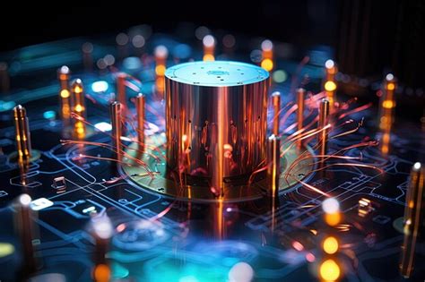 Premium Ai Image Quantum Computers Systems With Machine Learning