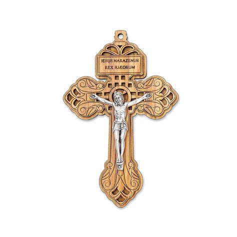 The Pardon Crucifix Olive Wood 3 12 X 2 14 Inches San Benedetto