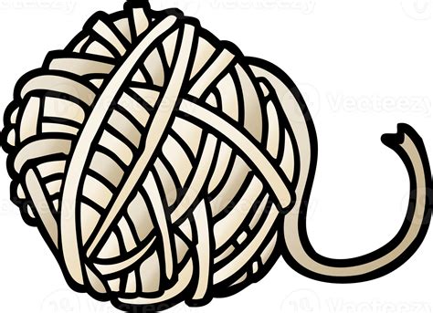 Png Gradient Illustration Cartoon Ball Of String 39913549 Png
