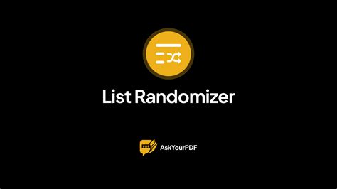 Best Free Online List Randomizer
