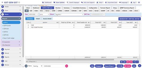How To File Gstr 1 Form Via Gen Gst Software V2 0 Java Secured