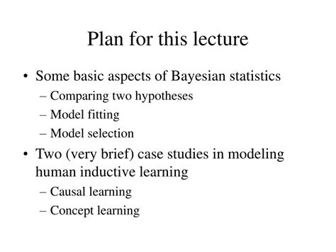 Ppt Bayesian Models Of Inductive Learning Powerpoint Presentation Free Download Id 1324742
