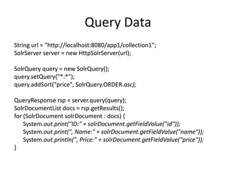 Introduction Apache Solr 44 Ppt
