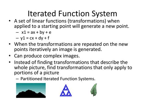 Ppt Fractal Image Compression Powerpoint Presentation Free Download