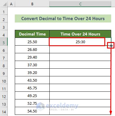 How To Convert Time To Decimal In Excel Quick Ways