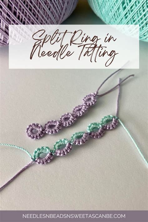 Needle Tatting Tutorial Needle Tatting Tutorial Needle Tatting Patterns Tatting Tutorial