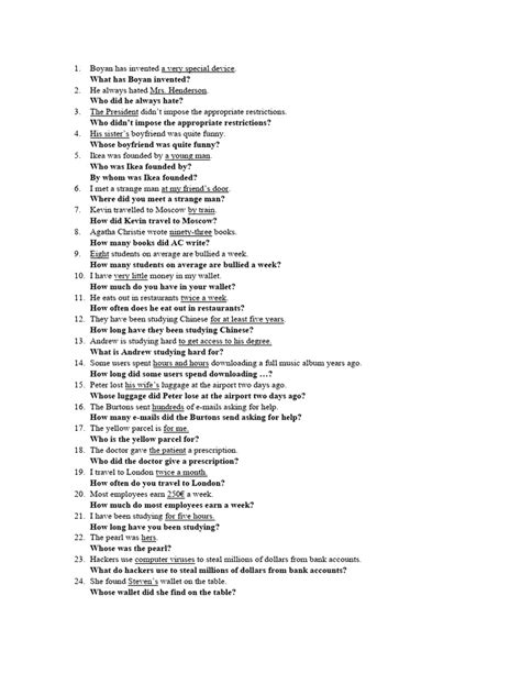 questions answers pdf
