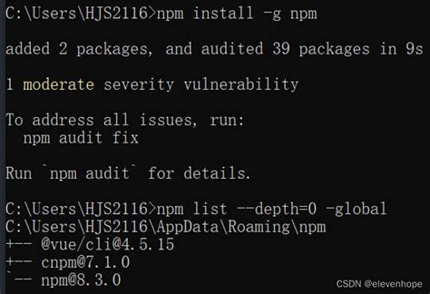 vscode无法识别npm和node csdn博客