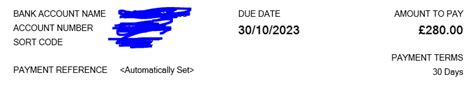 Invoice Customisation Dyanmic Content In Footer Invoice Css