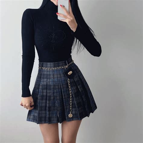 고퀄벨트set 플리츠 체인 벨트 체크 미니 스커트 국내생산 플레어 A라인 주름치마 오피스룩 하객룩 섹시룩 파티룩 호캉스룩