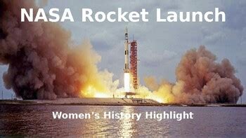 NASA Rocket Launch Activity Focus On Women Of NASA TPT