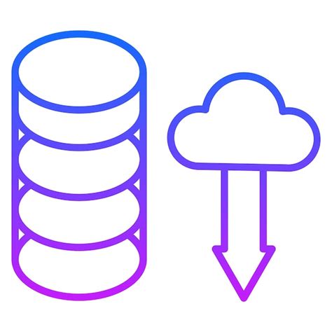 premium vector cloud file icon