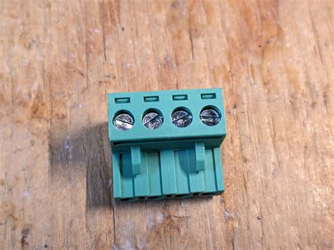 Pin Terminal Block Plug Mm Pitch A D Electronics