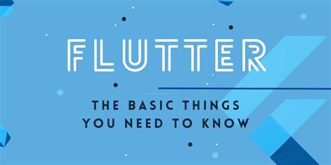 Introducing Flutter The Basics To Get You Started By Jamiu Okanlawon