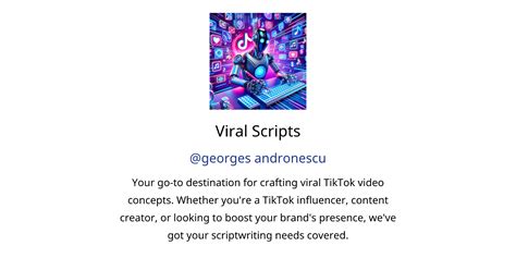 viral scripts gpts features and functions examples and prompts gpt store