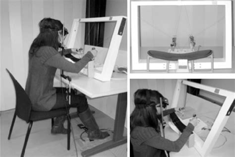 Experimental Setup Used In The Experiments A Cabledriven Haptic Device