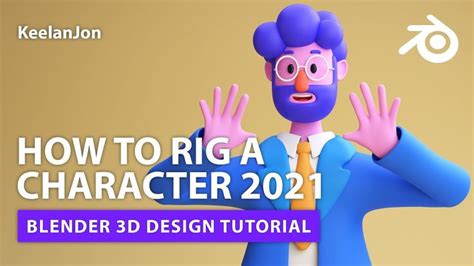 Blender Character Rigging Tutorial How To Rig A Character Blender Tutorial Blender