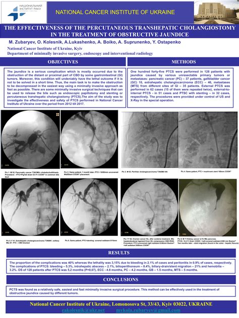 Pdf The Effectiveness Of The Percutaneous Transhepatic Cholangiostomy In The Treatment Of