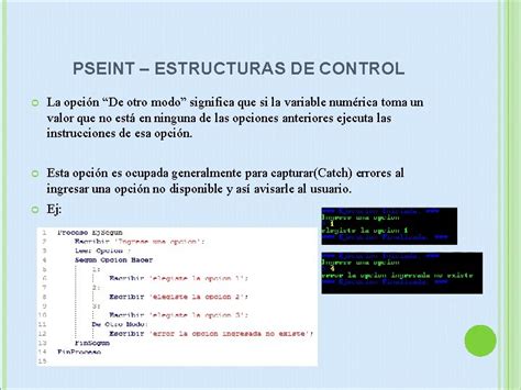 TUTORIAL PSEINT FUNDAMENTOS DE PROGRAMACIN Ing Elizabeth Daz