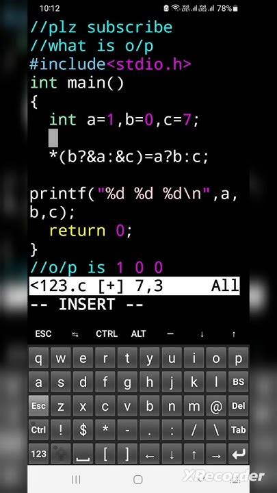Ternary Conditional Operator In Cshortvideo Sortsviralvideo Shortvideoapnacollage