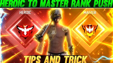 HEROIC TO MASTER RANK PUSH IN 5 HOURS | SOLO RANK PUSH TIPS | NEW BR RANK GLITCH SEASON 31 - YouTube