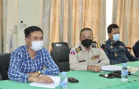 លោកថេង សុថុល អភិបាលខណ្ឌ៧មករា បើកកិច្ចប្រជុំគណៈបញ្ជាការឯកភាពខណ្ឌ