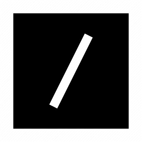 Slash Mathematics Maths Education Icon Download On Iconfinder
