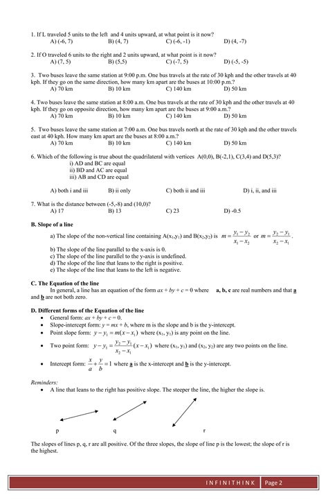 Math Analytic Geometry Pdf