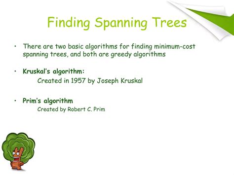 Minimum Spanning Tree Ppt