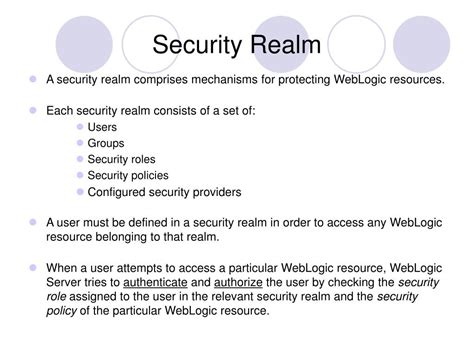 Ppt Understanding Weblogic Security Powerpoint Presentation Free Download Id 5159261