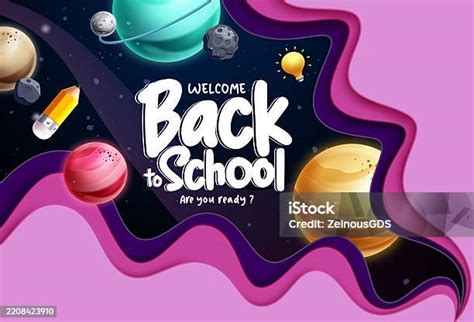 학교로 돌아 가기 인사 클립 아트 종이 컷 배경 학교 텍스트 클립 아트에 오신 것을 환영합니다 다채로운 행성과 교육적인 고등