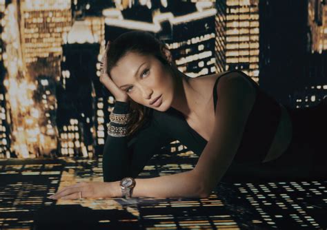 Bella Hadid Fronts Chopards Ice Cube Campaign Mille World