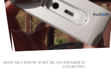 How Do I Know If My Jbl Go Speaker Is Charging Find Out How