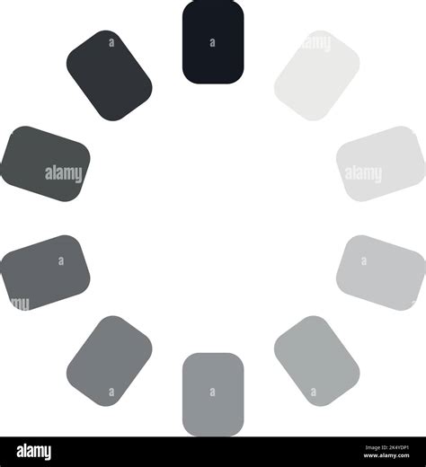 Loading Icon Round Process Indicator Upload Circle Stock Vector Image And Art Alamy