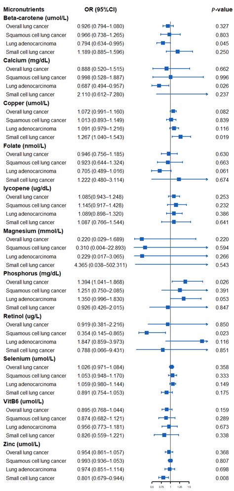 Investigating Causal Associations Of Circulating Micronutrients
