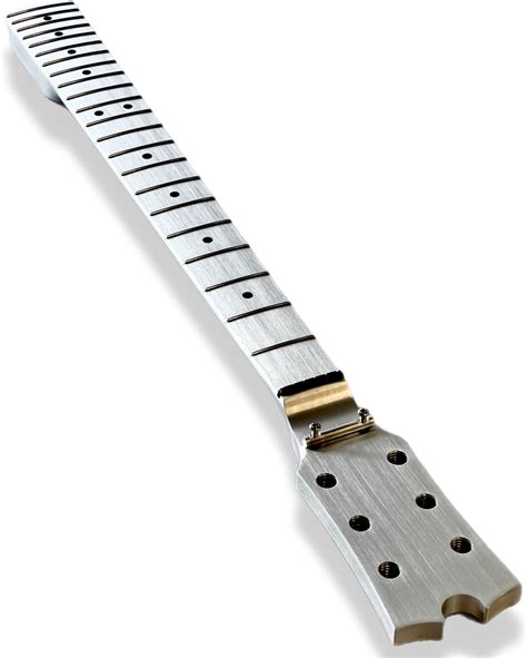 Aluminum Guitar Neck Silver Infinity Series Replacement