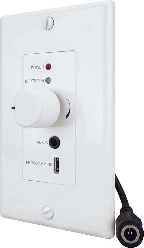 In Wall 30W 2 Channel Addressable Bluetooth Amplifier Reverb