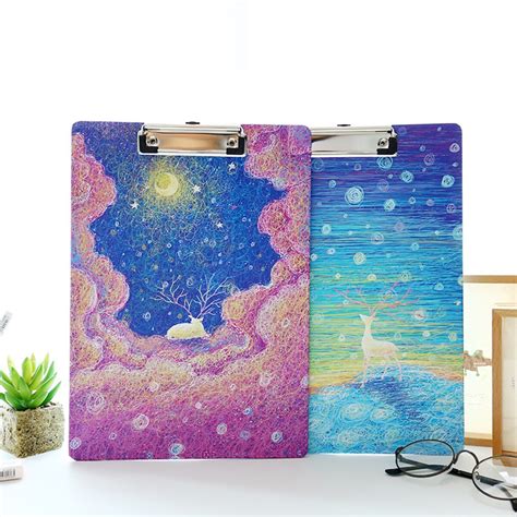 A4 Sized File Paper Cardboard Clipboard Office Wri Grandado