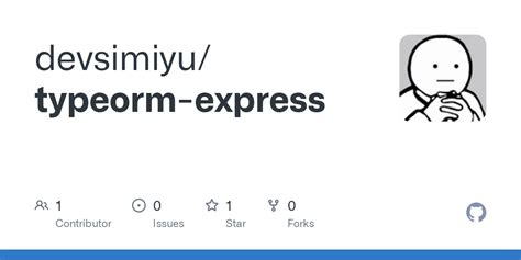 Github Devsimiyutypeorm Express