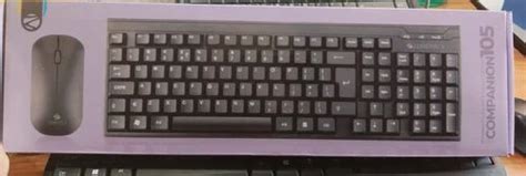 Zebronics Zeb Companion 105 Wireless Keyboard And Mouse Combo At ₹ 460 Piece Logitech Keyboard