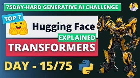 Simranjeet Singh On Linkedin Day 15 75 Top 7 Nlp Projects With Hugging Face Transformers