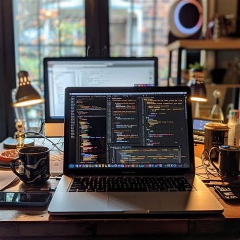 Free Coding Workspace Setup Image Download At Stockcake Free Coding Workspace Setup Image Download At Stockcake