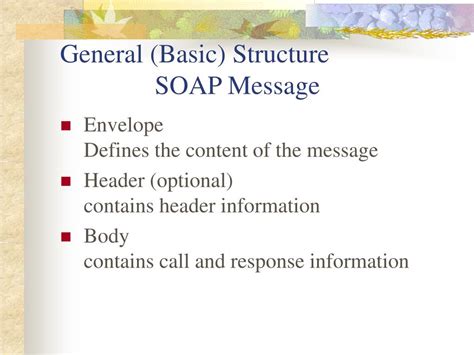 Ppt Soap Overview Simple Object Access Protocol Powerpoint Presentation Id 66356