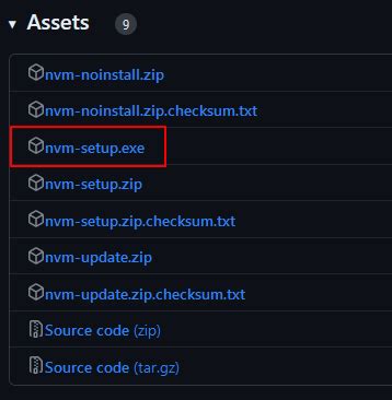 持續累積 NVM 安裝 Windows 環境