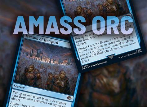 Mtg Keywords Explained What Is Amass Orc In Magic The Gathering