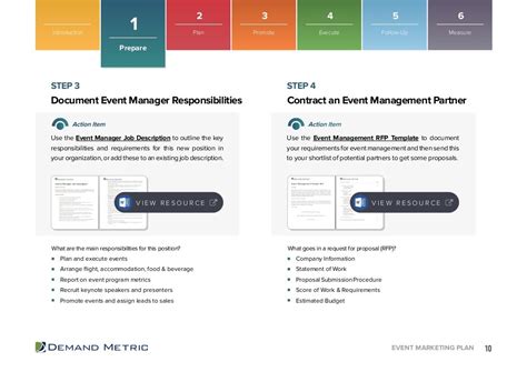 Event Planning Playbook Template