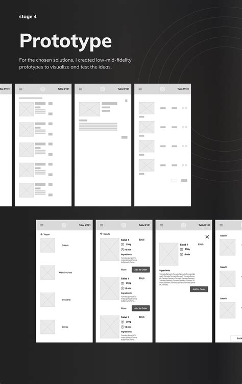 interactive menu web app ux project 28 images behance